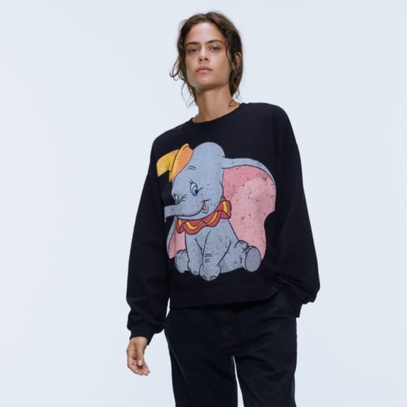 Zara | Tops | Zara Disney Dumbo Jumpersweater Nwt | Poshmark